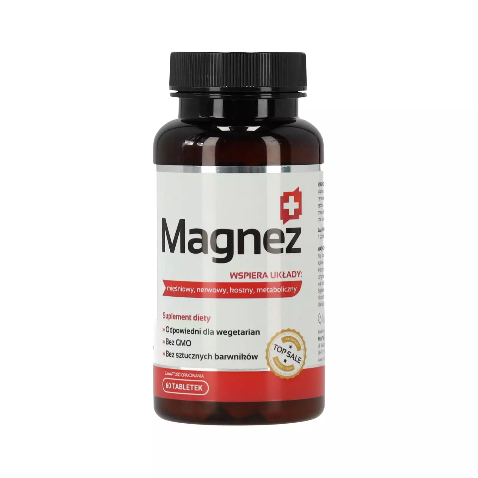 Kategorie :: Suplementy :: Magnez NutriTab Elite - 60 tabl.
